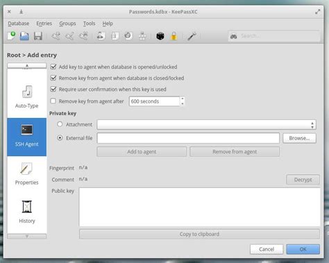 How To Integrate Ssh Key Authentication Into Keepassxc