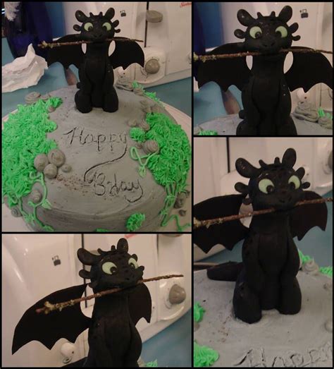Toothless Birthday Cake Artofit