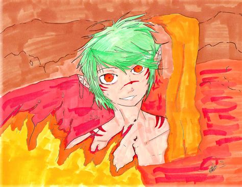 Fire Nymph By Vesire On Deviantart