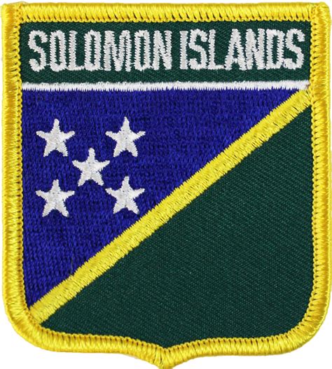 Buy Solomon Islands Shield Patch Flagline