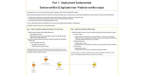 02 Application Test Prediction Workflow Output — Nodepit