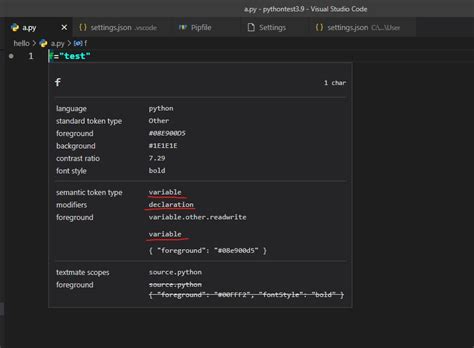 Python VS Code Change Color Of Variables Stack Overflow