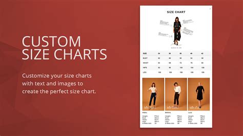 Saas App Store Bf Size Charts And Size Guides