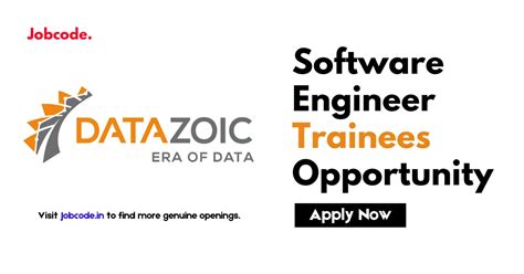 Exciting Career Opportunity Software Engineer Trainees And Developers Jobcode