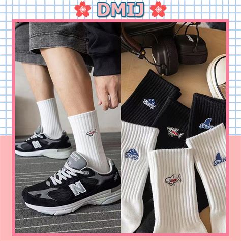 Tất nam nữ cổ cao họa tiết đơn giản vớ nam nữ cổ cao nhiều mẫu Shopee Việt Nam