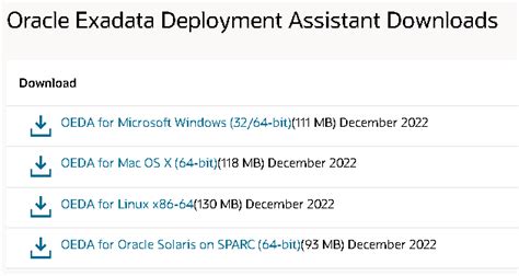 Oracle Exadata Deployment Assistant Kurulumu Ve İşlem Adımları Oeda