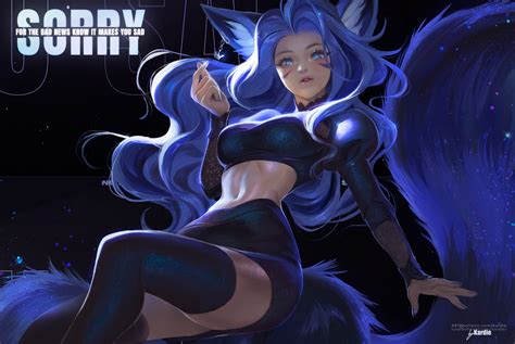 Artstation Fox Girl Cosplay Kda