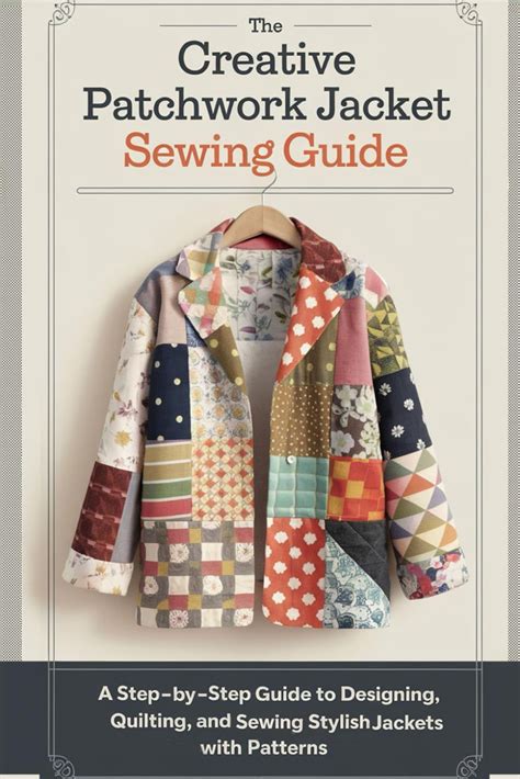 The Creative Patchwork Jacket Sewing Guide A Step By Step Guide To Designing Quilting And