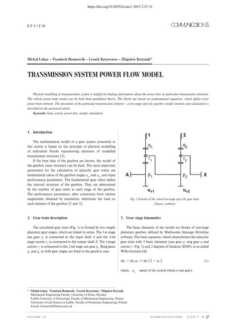 pdf transmission system power flow model