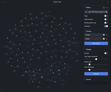 Graph View Global Default Settings Feature Requests Obsidian Forum
