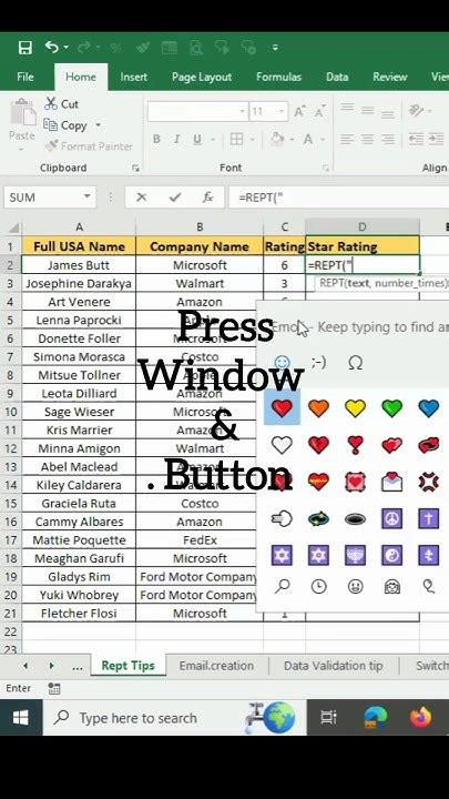 Excel Secret Tricks🤯 Excel Tips Star Rating In Excel Viral Excel