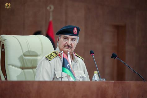 Haftar Holds Talks With Social And Academic Representatives From Western Libya