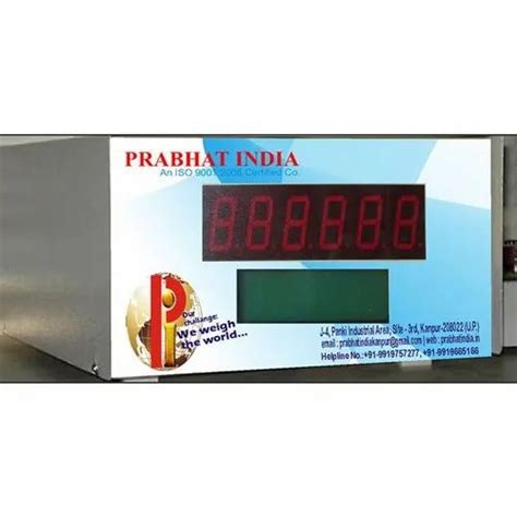 Digital Mild Steel Weight Indicator And USB Model Model Name Number Pi At Rs In Kanpur