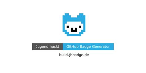 Github Jugendhacktgithub Badge Generator A Simple Php Generator For