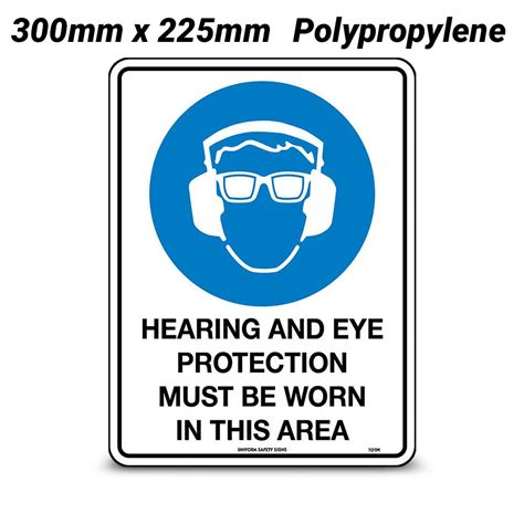 Eye Protection Safety Sign