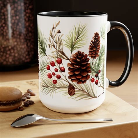 Magical Winter Delight Festive Christmas Coffee Mug Woodland Winter