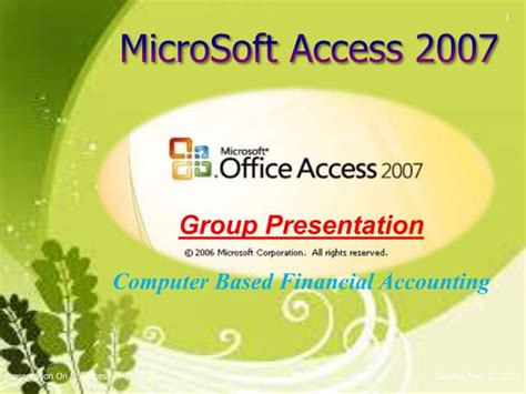 Access Practicals 2015 Doc