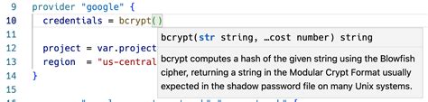 use markdown for signature help descriptions · issue 1212 · hashicorp