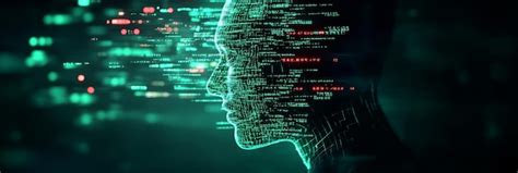 A Haunting Digital Entity Emerges From A Swirling Vortex Of Binary Code Symbolizing The Potent