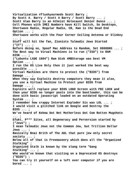 Virtualization Flushyourmeds Scott Barry Pdf Virtual Machine Operating System