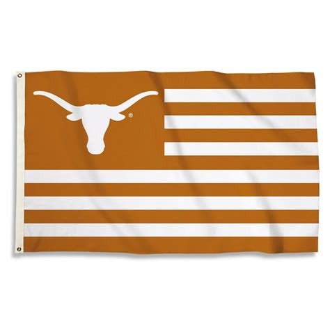 Texas Longhorns Ncaa American Stripes Flag Dragon Sports