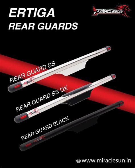 Steel Ertiga Rear Bumper Guards At ₹ 2799piece In Coimbatore Id 2855424264397