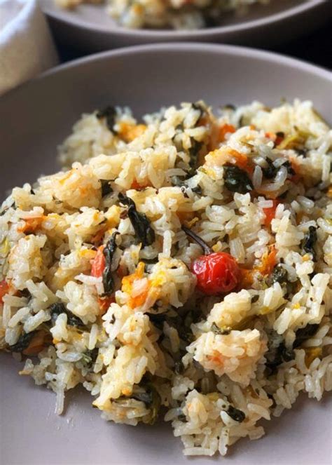 Callaloo Cook Up Rice Recipe Stew Chicken Recipe Vegetarian Sides