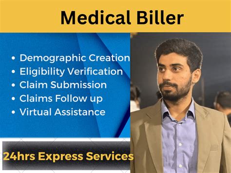 Medical Billing Data Entry Payment Posting Claims Follow Up Services