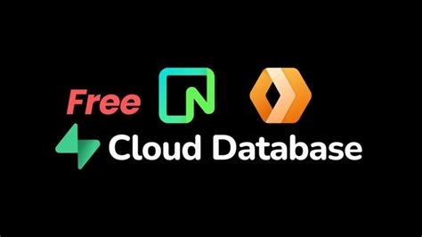 Muhammad Sholehudin On Linkedin 5 Cloud Database Gratis