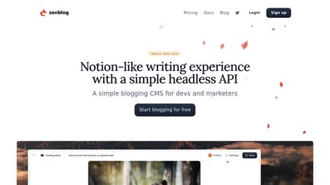Zenblog Open Source Alternative To Wordpress Substack And Medium