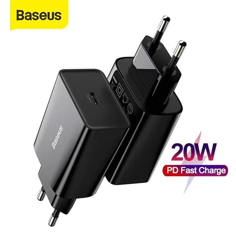Củ sạc nhanh Baseus W cổng USB kép Type C cho phone Shopee Việt Nam