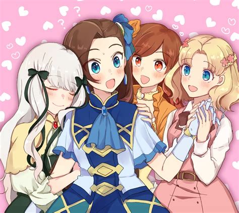 Katarina Claes Maria Campbell Mary Hunt And Sophia Ascart Otome