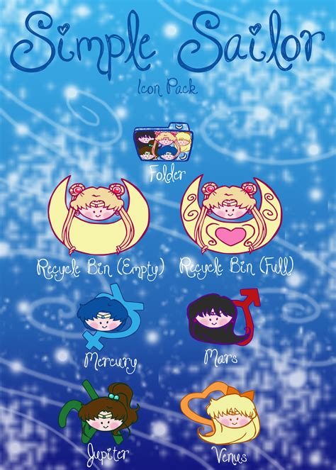Simple Sailor Icon Pack By Kirei Kaze On Deviantart