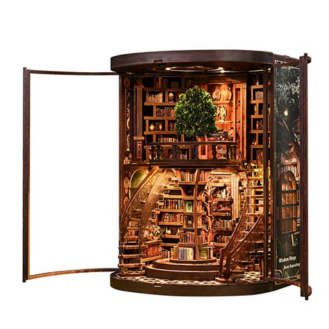 Rokrgeek Wisdom Rings Diy Book Nook Kit