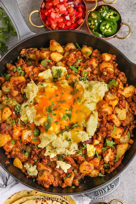Chorizo Breakfast Hash