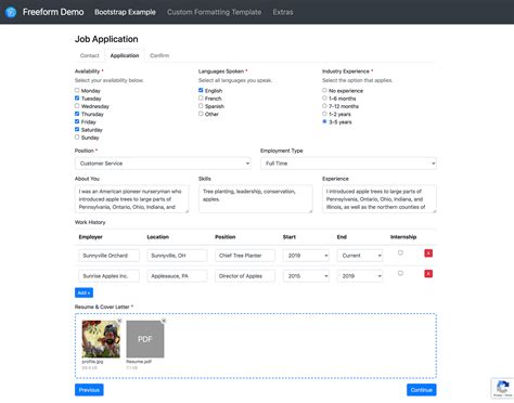 multi page forms forms and fields freeform 3 x for craft solspace
