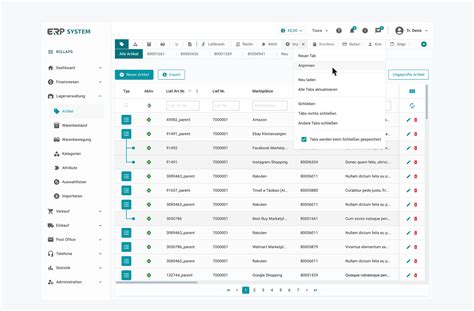 Erp System Material Ui Kit Component Data Grid Behance Behance
