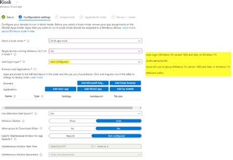 Intune A Reference To Kioskshared Pc Mode