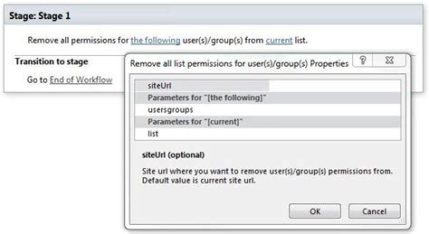 remove all list permissions for user s group s virtosoftware guides