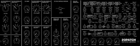MATRIXSYNTH 20Patch KORG MS20 Online Patch Source Librarian