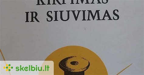 Knygos Siuvimas Ir Kirpimas Skelbimai Skelbiu Lt