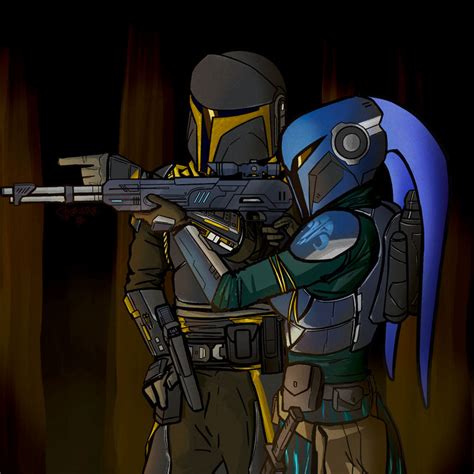 Mandalorian Sniper Training By Daennikastrikesback On Deviantart