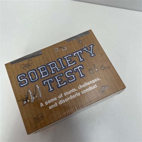 New Sobriety Test Game