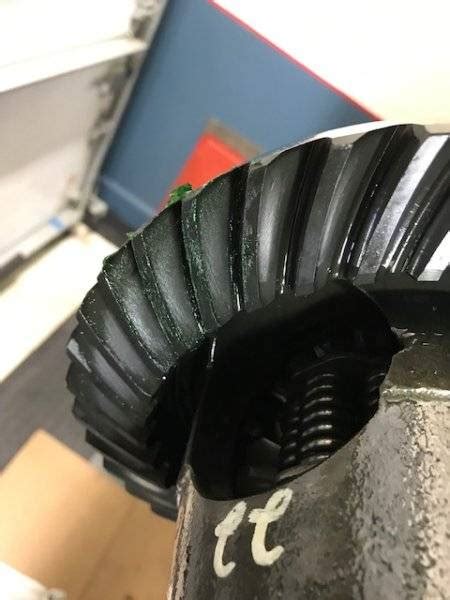 Pulled Differential Again Photos Of Gear Tooth Pattern So Far For B Bodies Only Classic Mopar