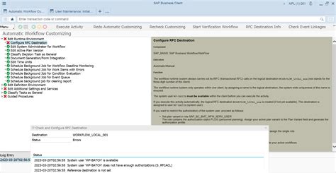 Solved SWU Automatic Workflow Configure RFC Destination SAP Community