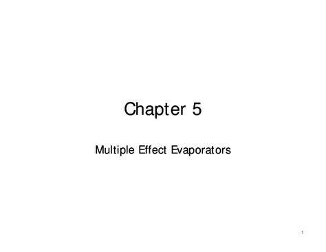 single and multiple effect evaporators pdfcoffee