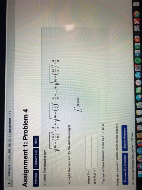 Solved Webwork Math205fall2019 Assignment14