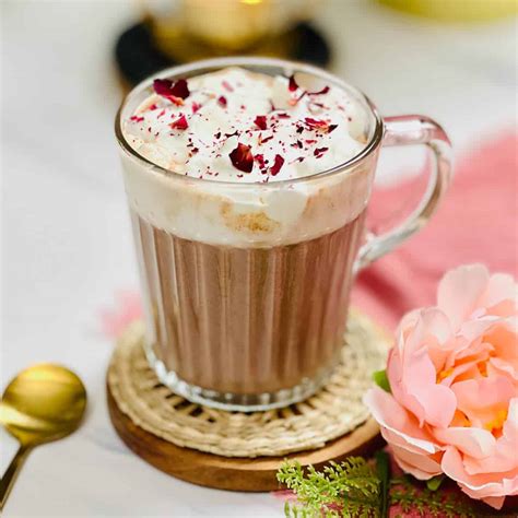 Easy Rose Hot Chocolate