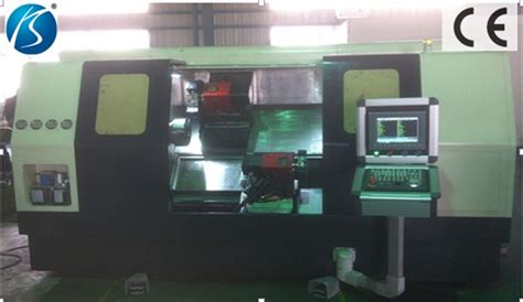 With X X Axis Travel Mm CNC Turning Center Lathe Machine And Milling Machine