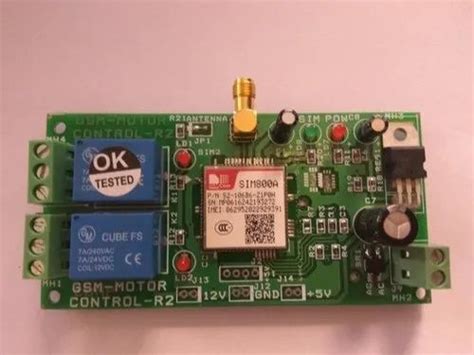 GSM BASED MOTOR CONTROL SINGLE PHASE Phase 1 At 2400 Piece In Pollachi